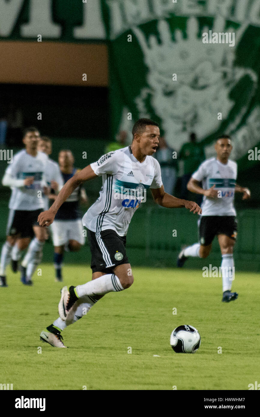 Curitiba, Brazil. 23rd Mar, 2017. William Matheus during Coritiba x ...