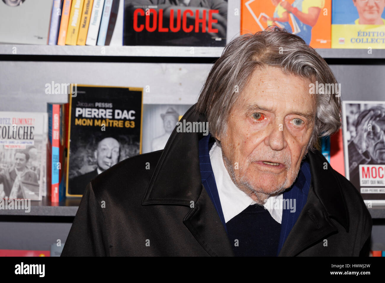 Paris, France. 23rd March 2017. Jean-Pierre Mocky attends 37th edition ...