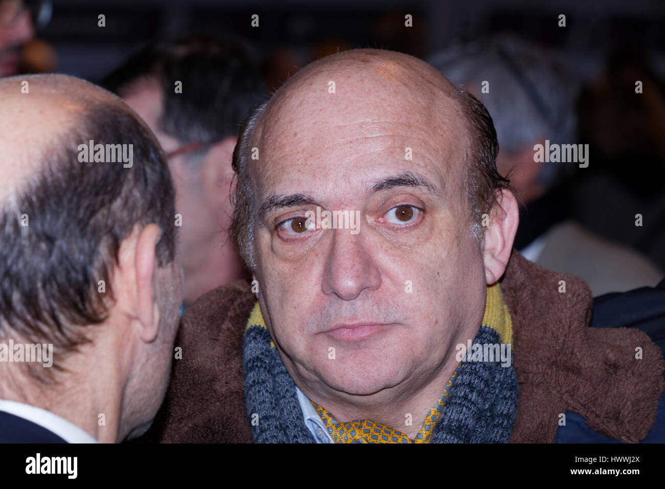 Paris, France. 23rd March 2017. Sauveur Boukris attends 37th edition of ...