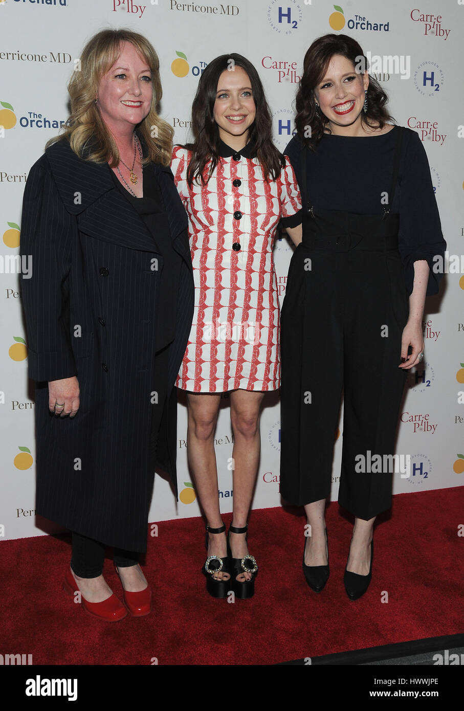 New York, USA. 23rd March, 2017. Susan Johnson, Bel Powley and Vanessa ...