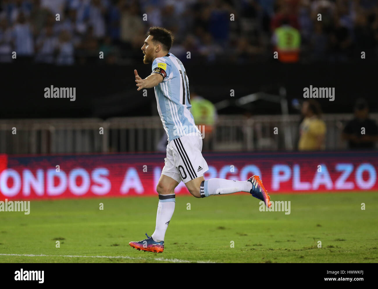 Buenos Aires, Argentina. 23rd Mar, 2017. Argentina's Lionel Messi ...