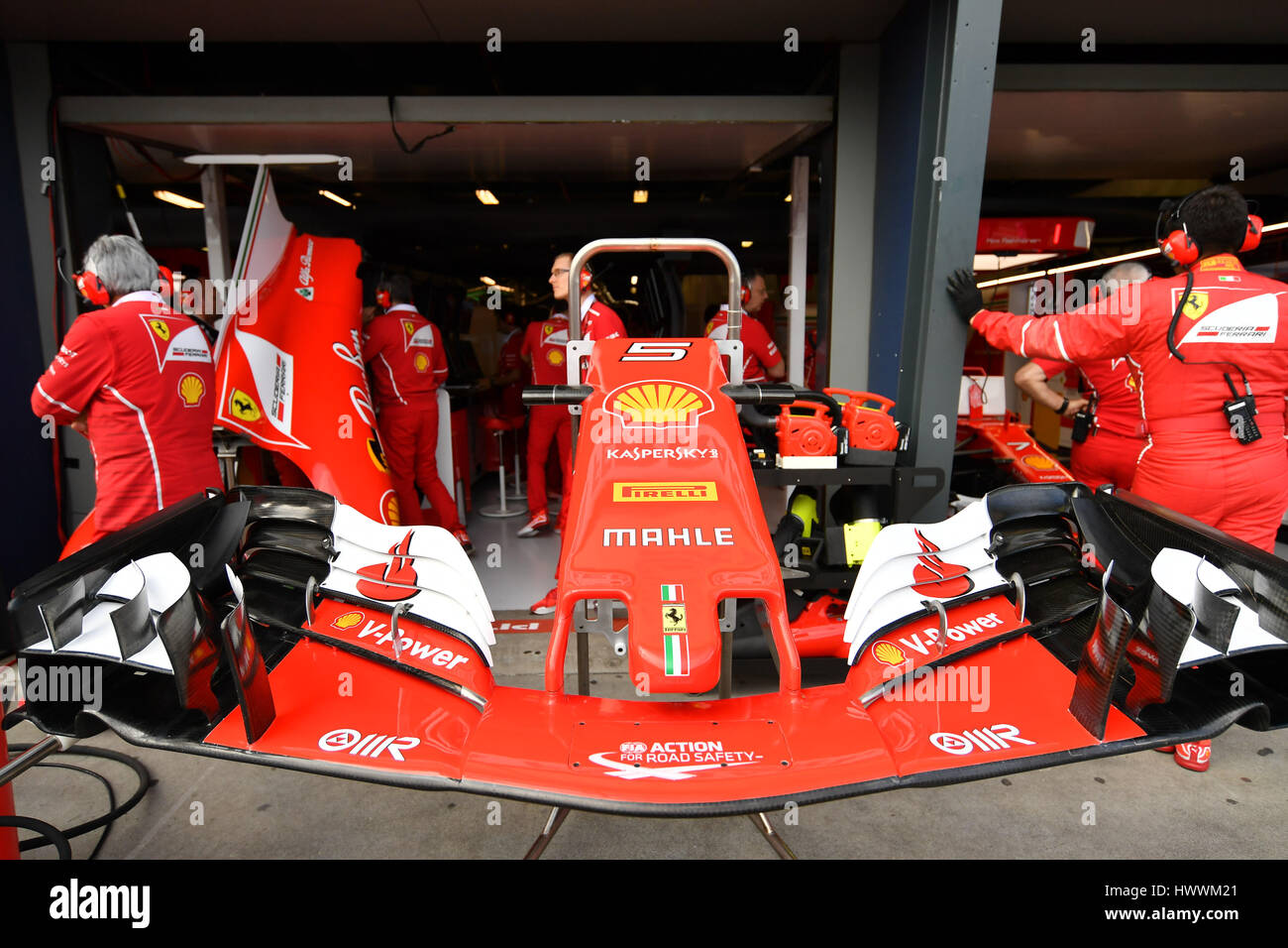 Ferrari pit hi-res stock photography and images - Alamy
