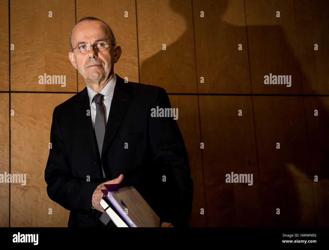 Guenter Lubitz, father of the Germanwings co-pilot of the plane crash ...