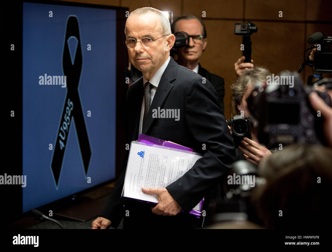 Guenter Lubitz, father of the Germanwings co-pilot of the plane crash ...