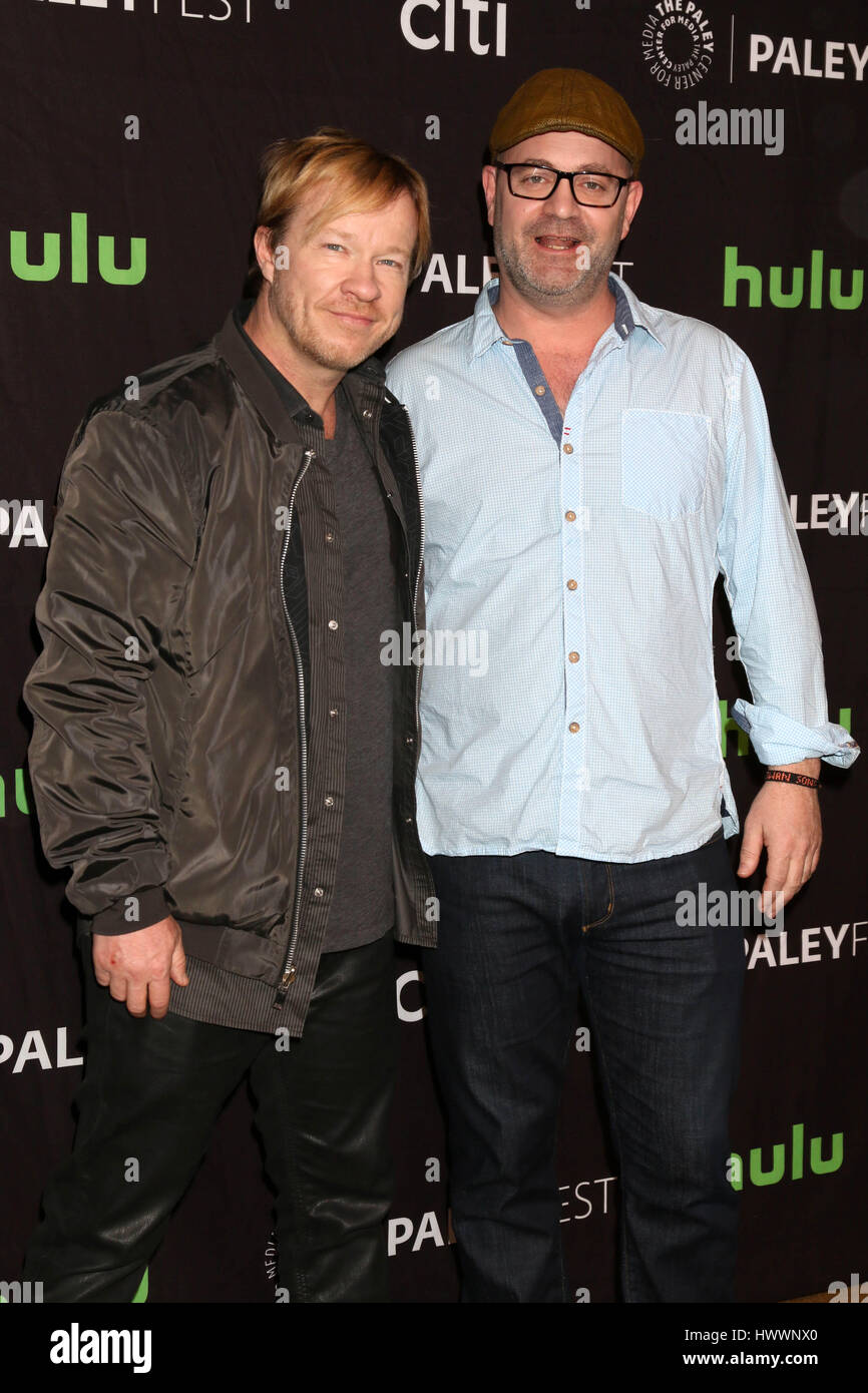 Hollywood, Ca. 23rd Mar, 2017. John Fawcett, Graeme Manson at the 34th ...