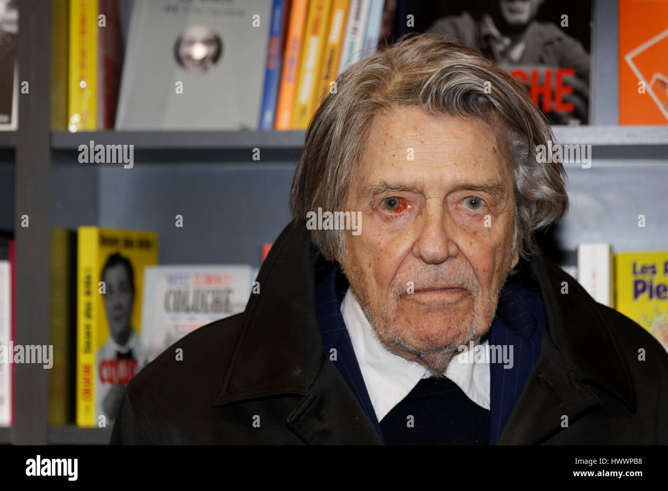 Paris, France. 23rd March 2017. Jean-pierre Mocky attends opening 37th ...