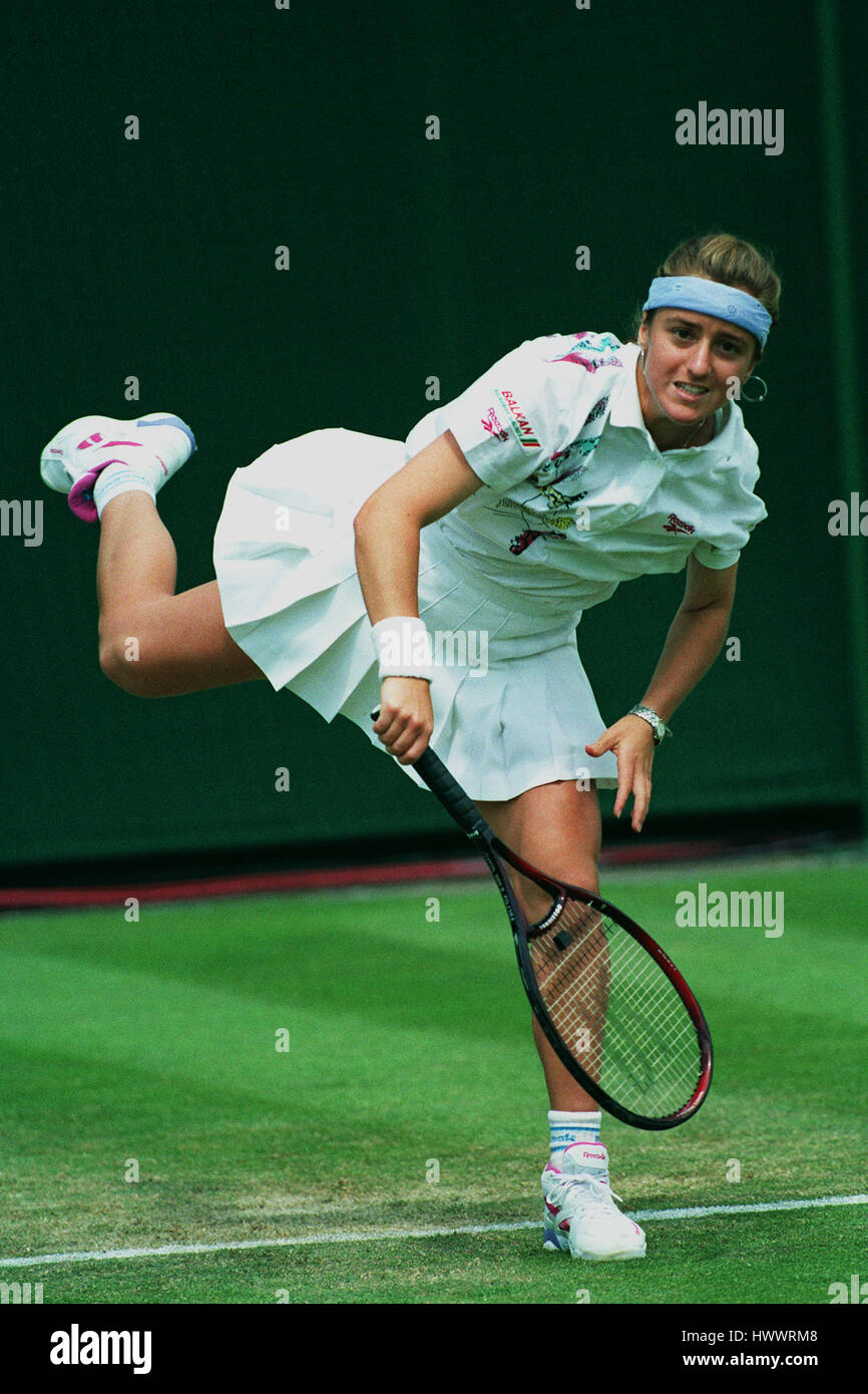 MAGDALENA MALEEVA BULGARIA 28 June 1993 Stock Photo - Alamy