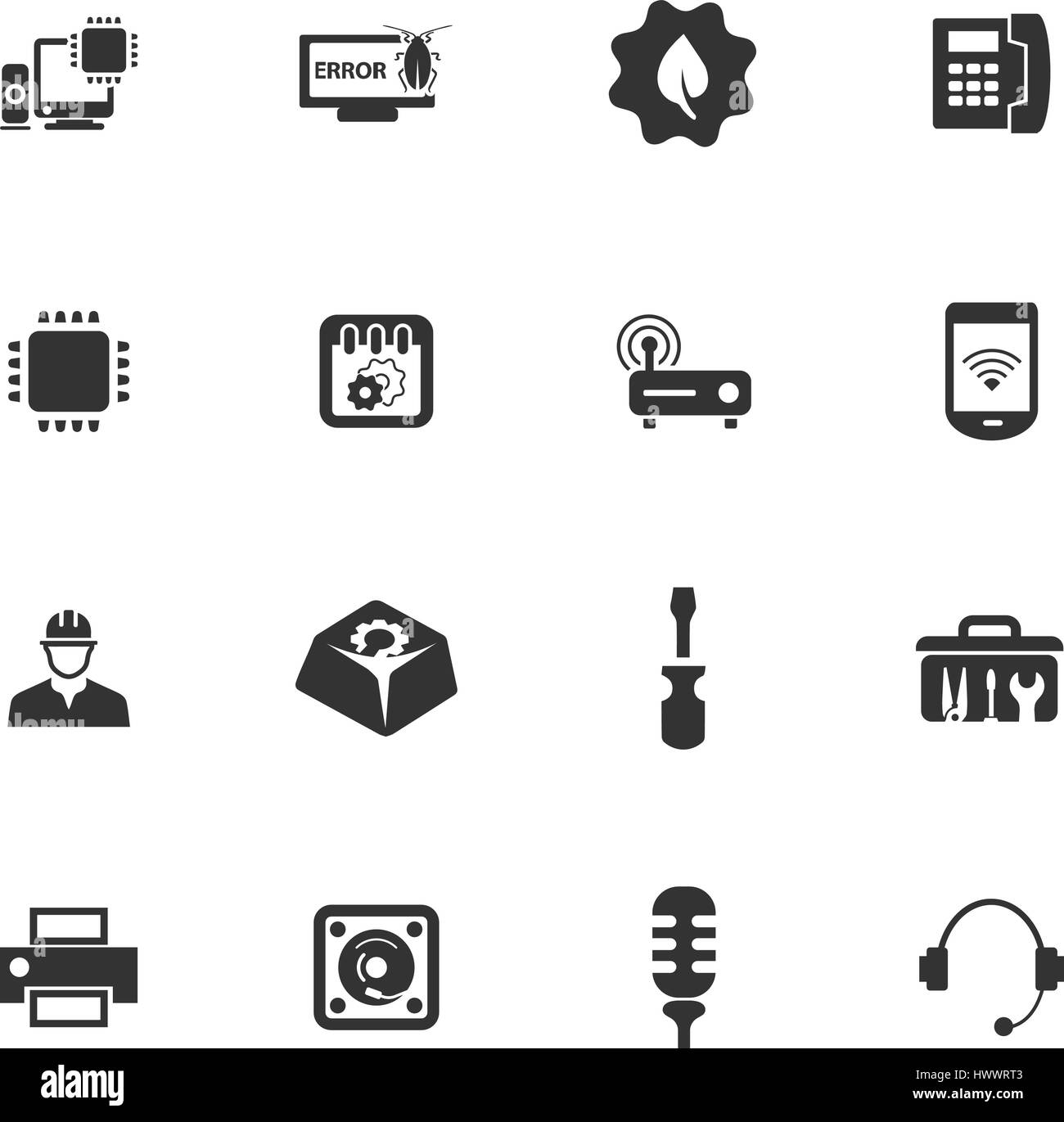 Small computer system interface Stock Vector Images - Alamy