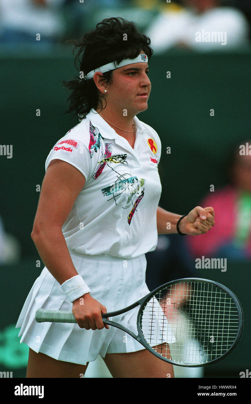 ARANTXA SANCHEZ VICARIO SPAIN 25 March 1993 Stock Photo - Alamy