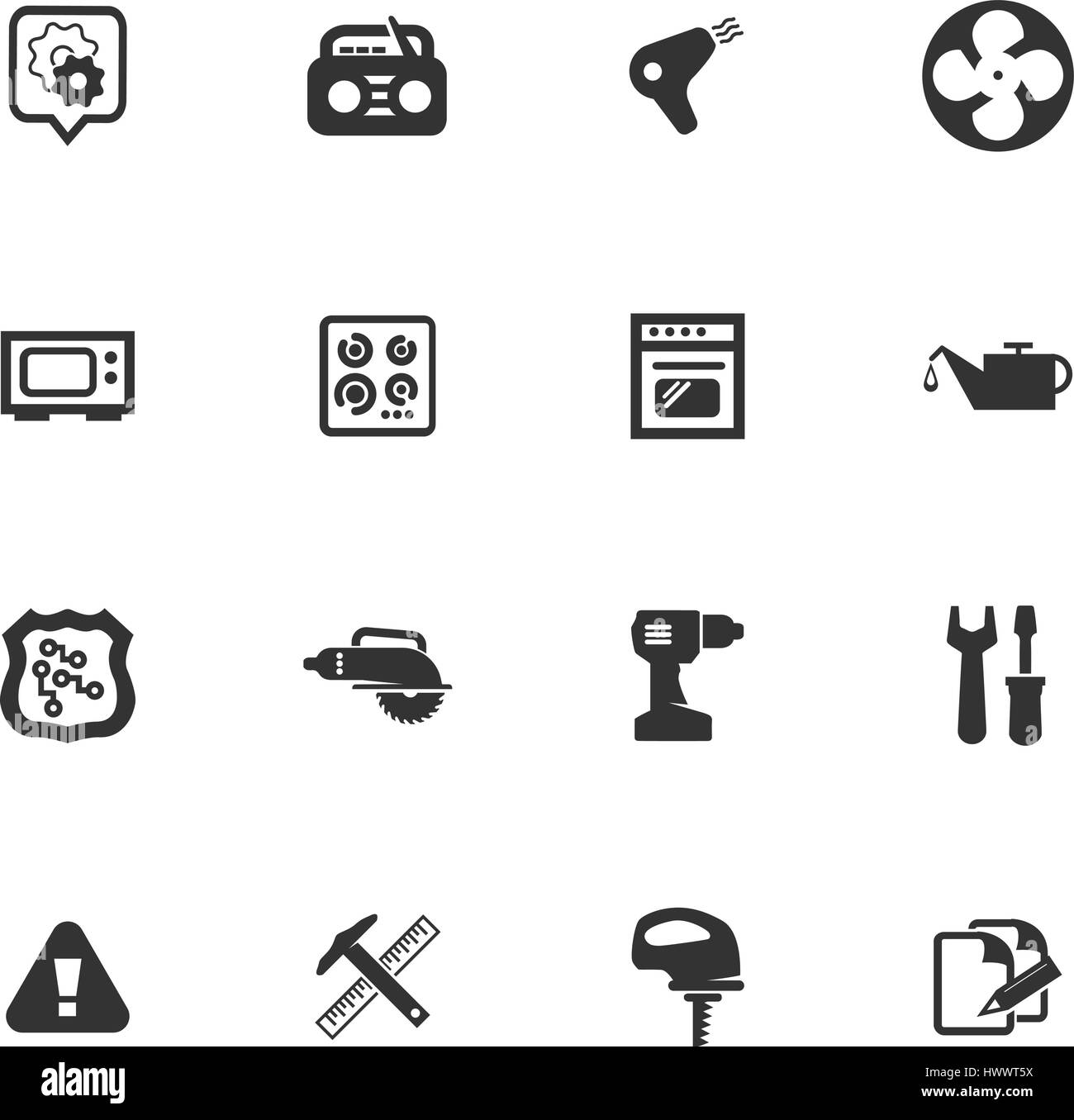 Repairing projector vector vectors hi-res stock photography and images ...