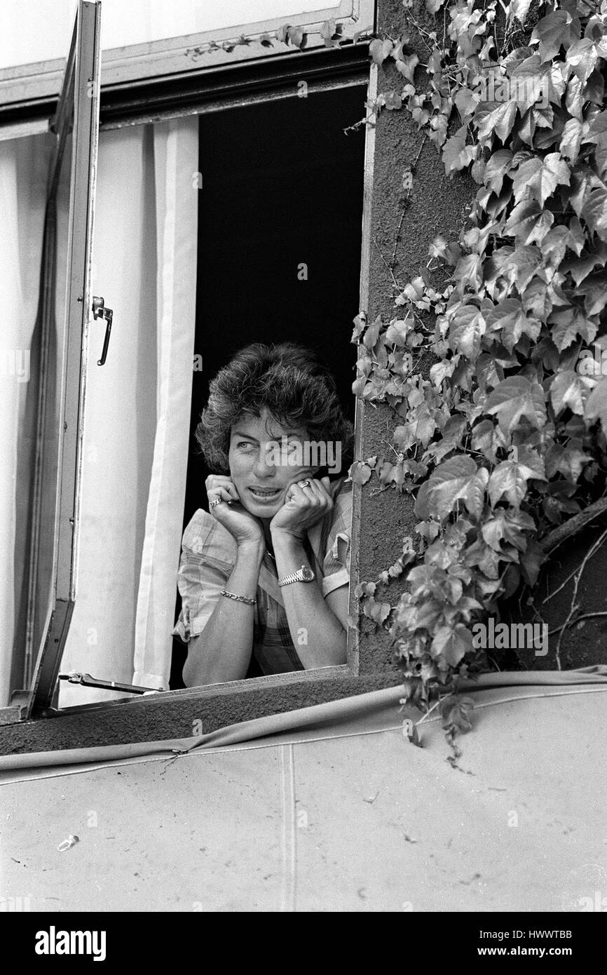 VIRGINIA WADE WIMBLEDON CHAMPIONSHIP 27 June 1983 Stock Photo - Alamy