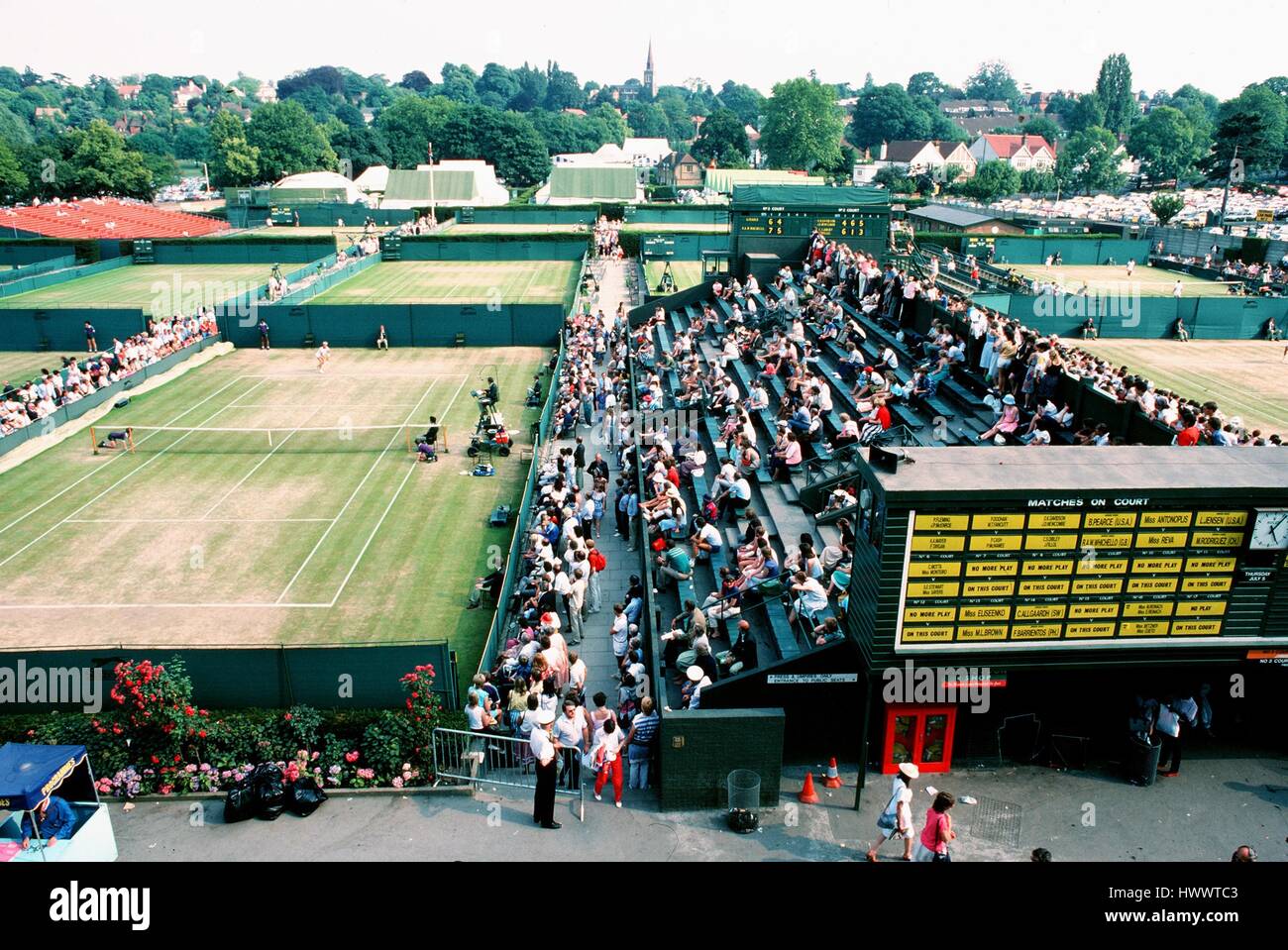 1984 wimbledon hi-res stock photography and images - Alamy
