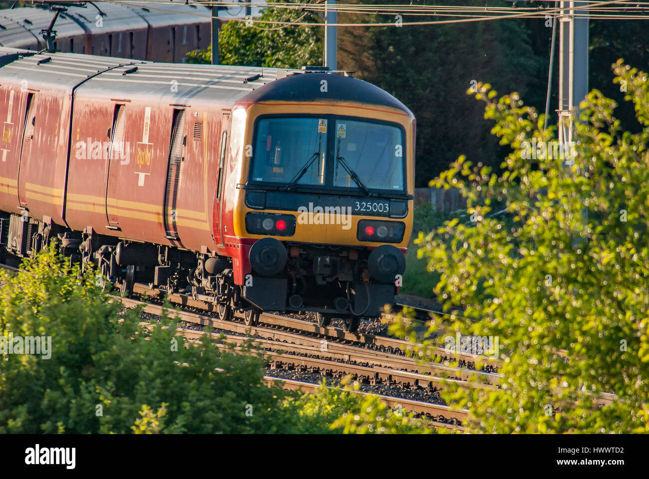 Post office train. Mobile sorting office Stock Photo - Alamy