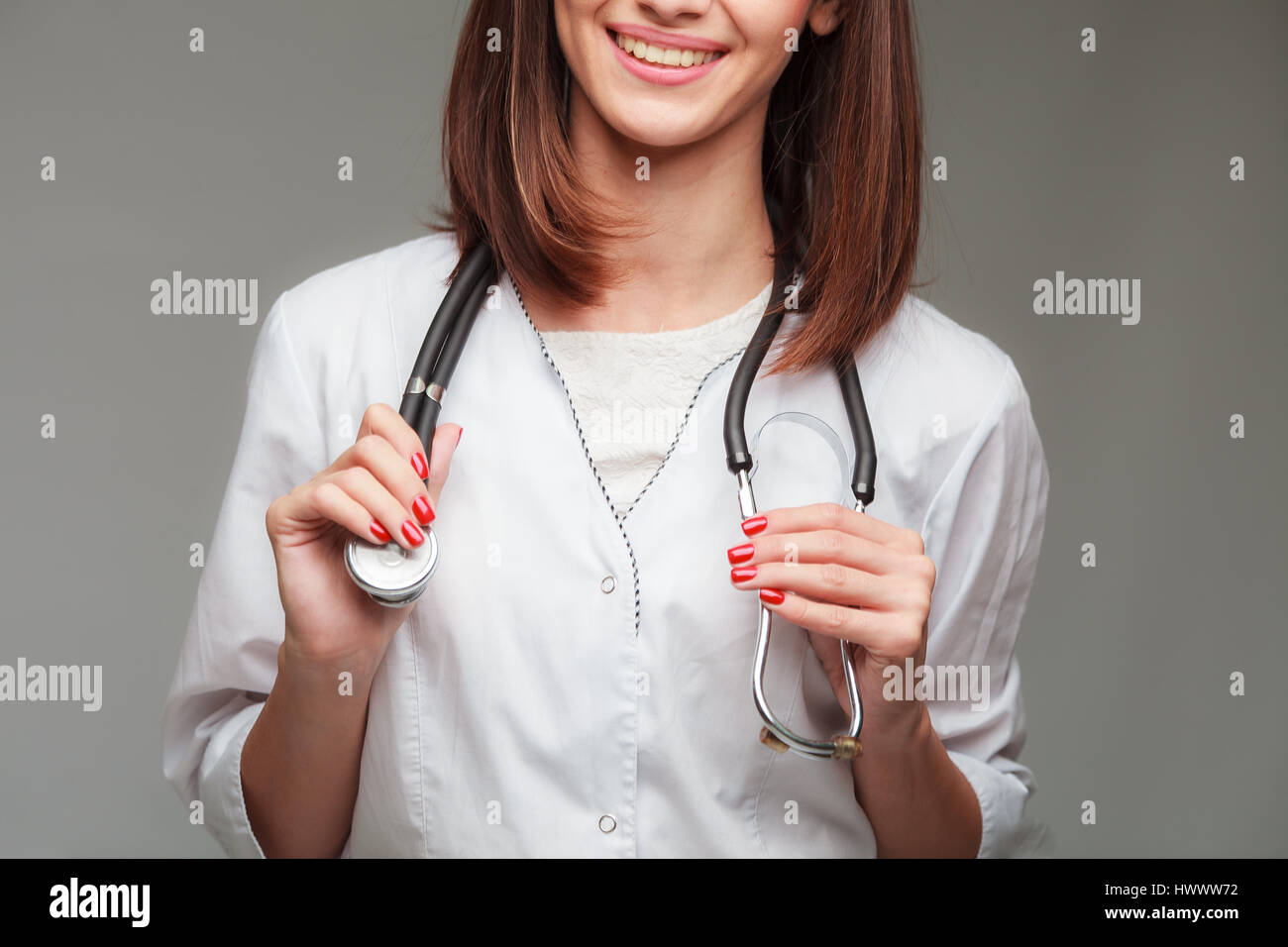 Young beautiful nurse Stock Photo - Alamy