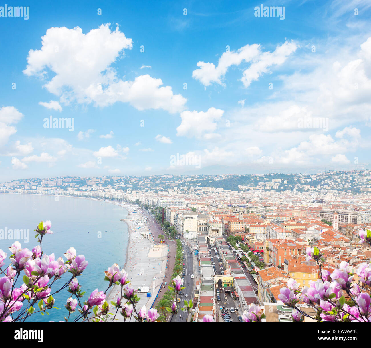 cityscape of Nice, France Stock Photo - Alamy