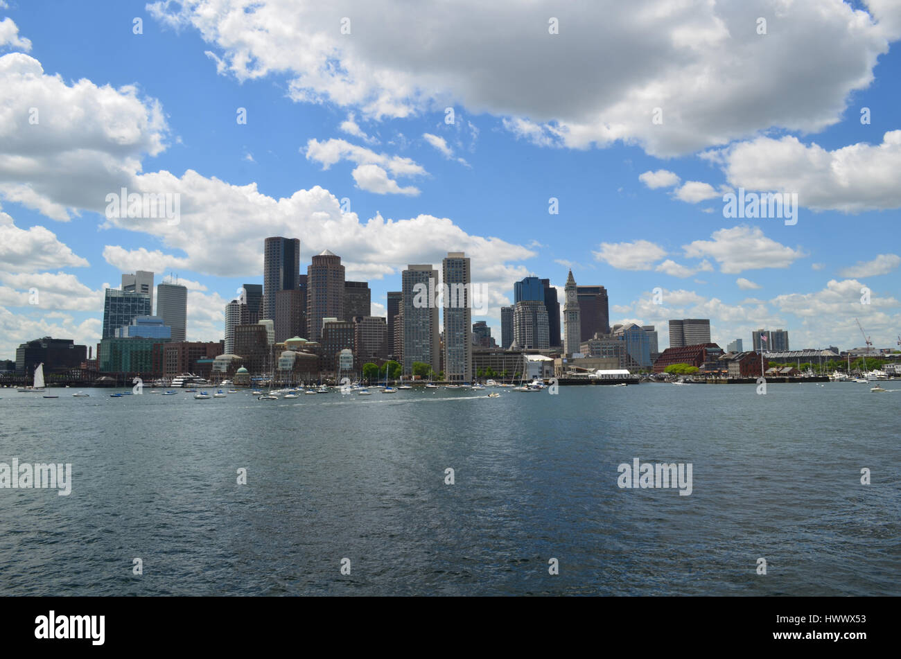 Gorgeous view of the City of Boston in Massachusetts Stock Photo - Alamy