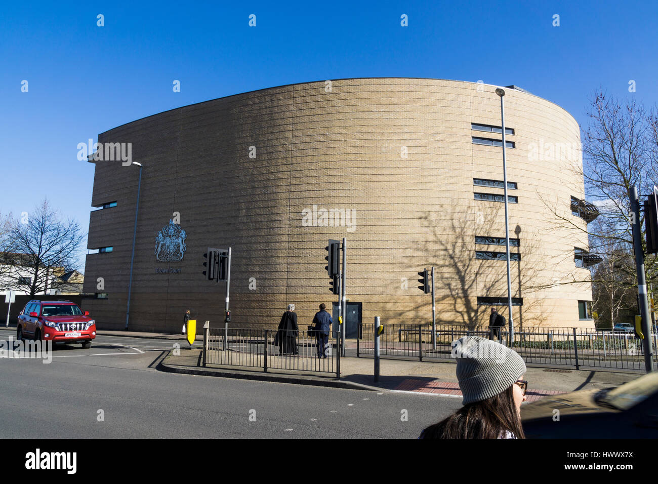 Crown court east road Cambridge Cambridgeshire England Stock Photo - Alamy