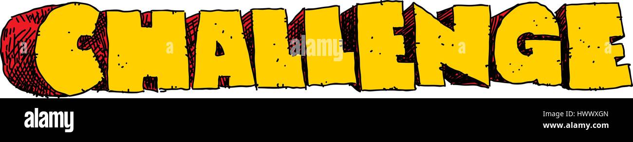 Large block letters Stock Vector Images - Alamy