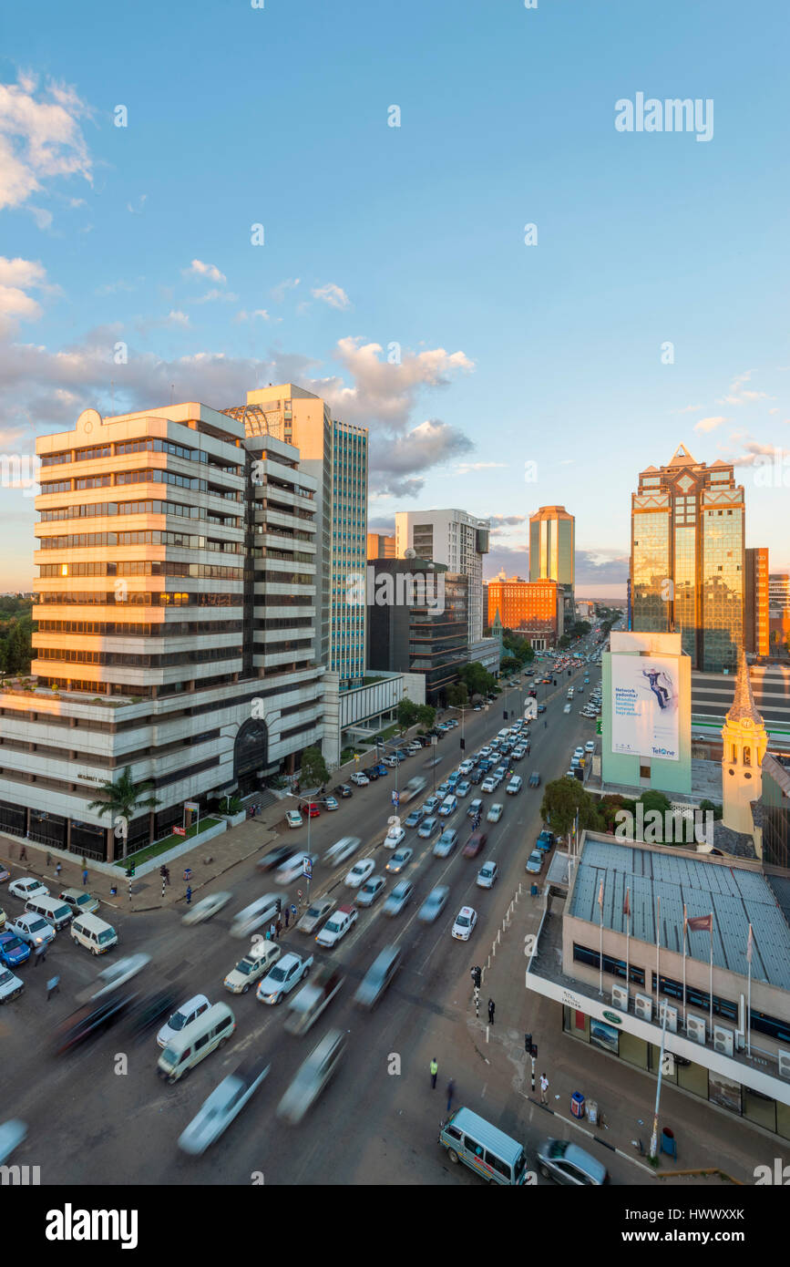 Harare is the capital city of Zimbabwe Stock Photo - Alamy