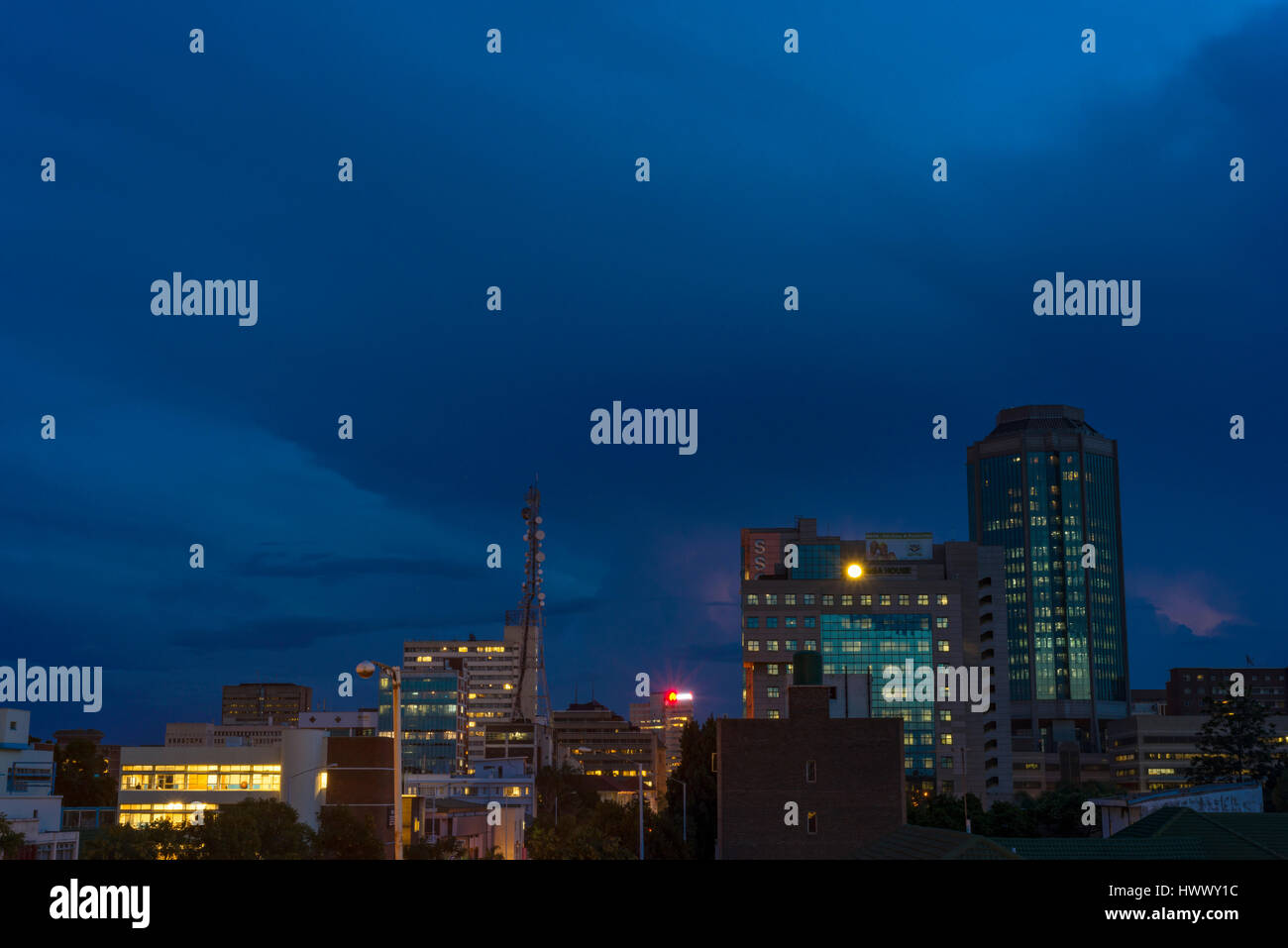 Harare is the capital city of Zimbabwe Stock Photo - Alamy