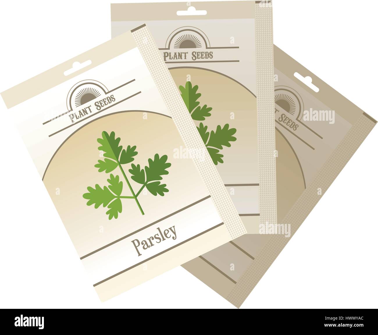 Food parsley Stock Vector Images - Alamy