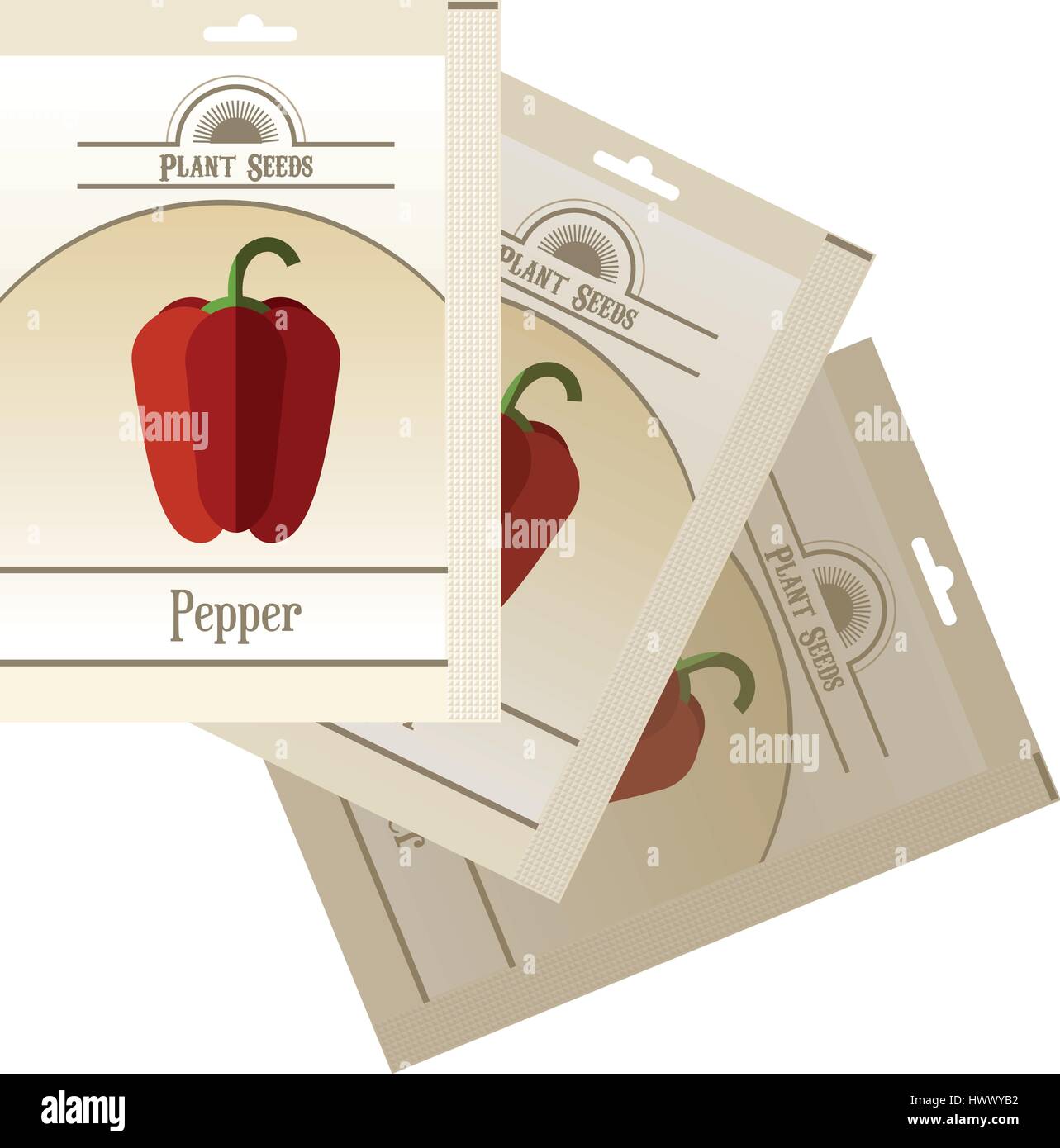 Red cut chili pepper Stock Vector Images - Alamy