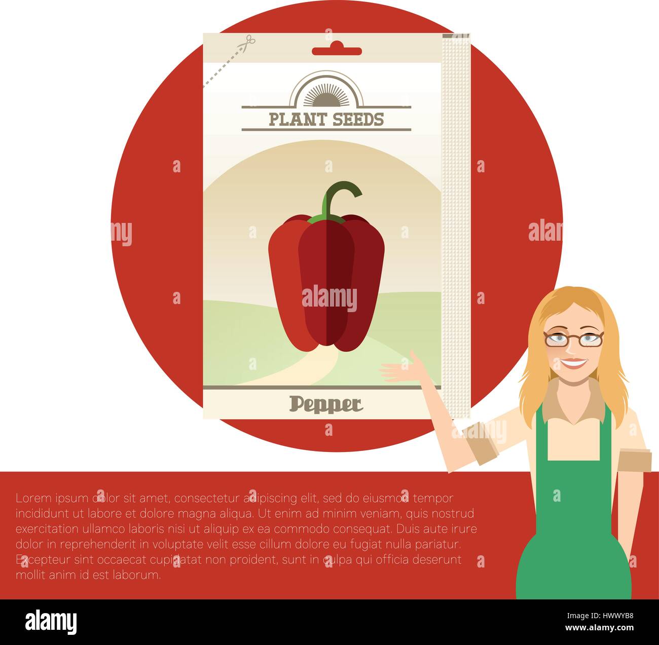 Woman chilli pepper Stock Vector Images - Alamy