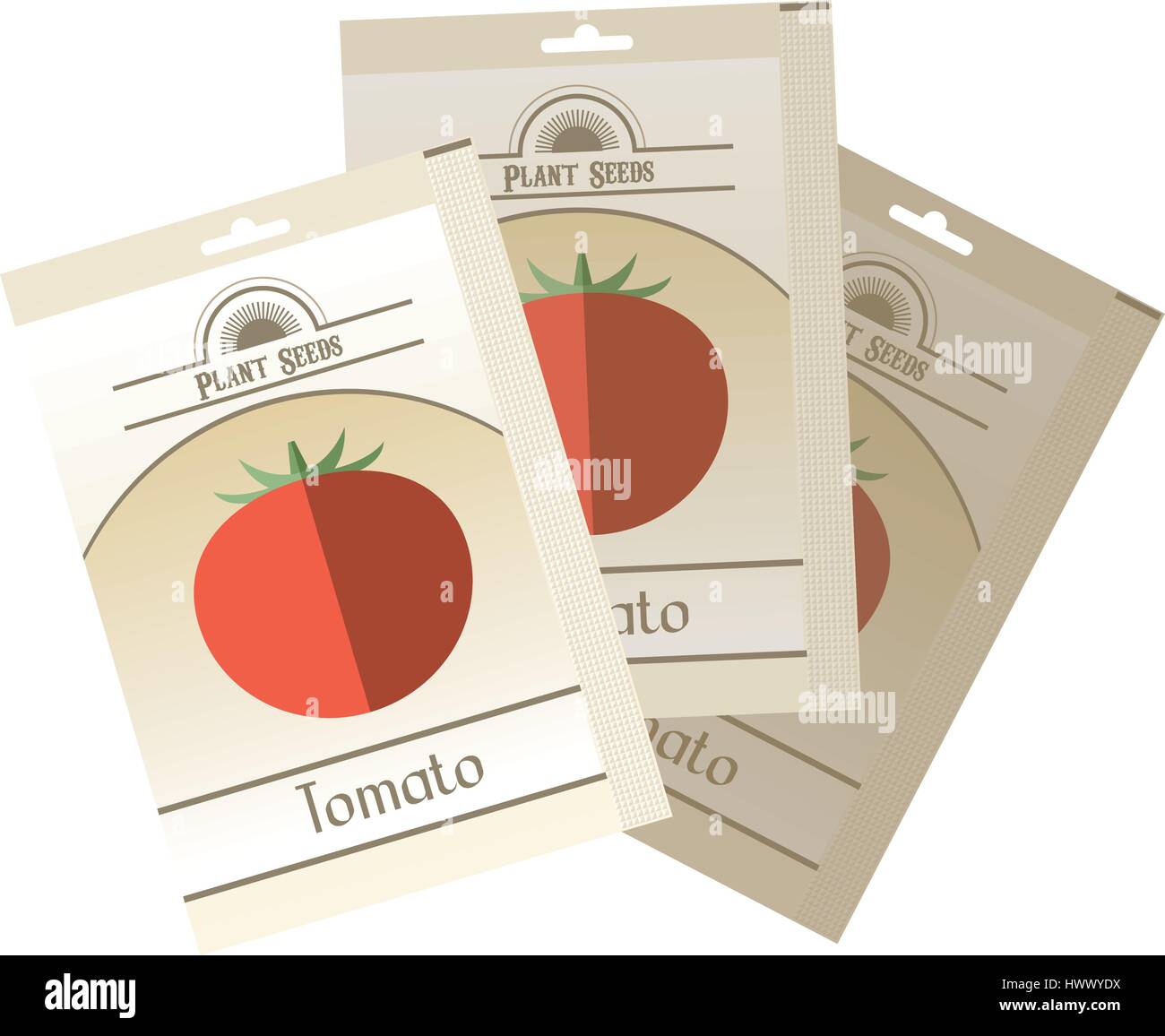 Tomato farm Stock Vector Images - Alamy