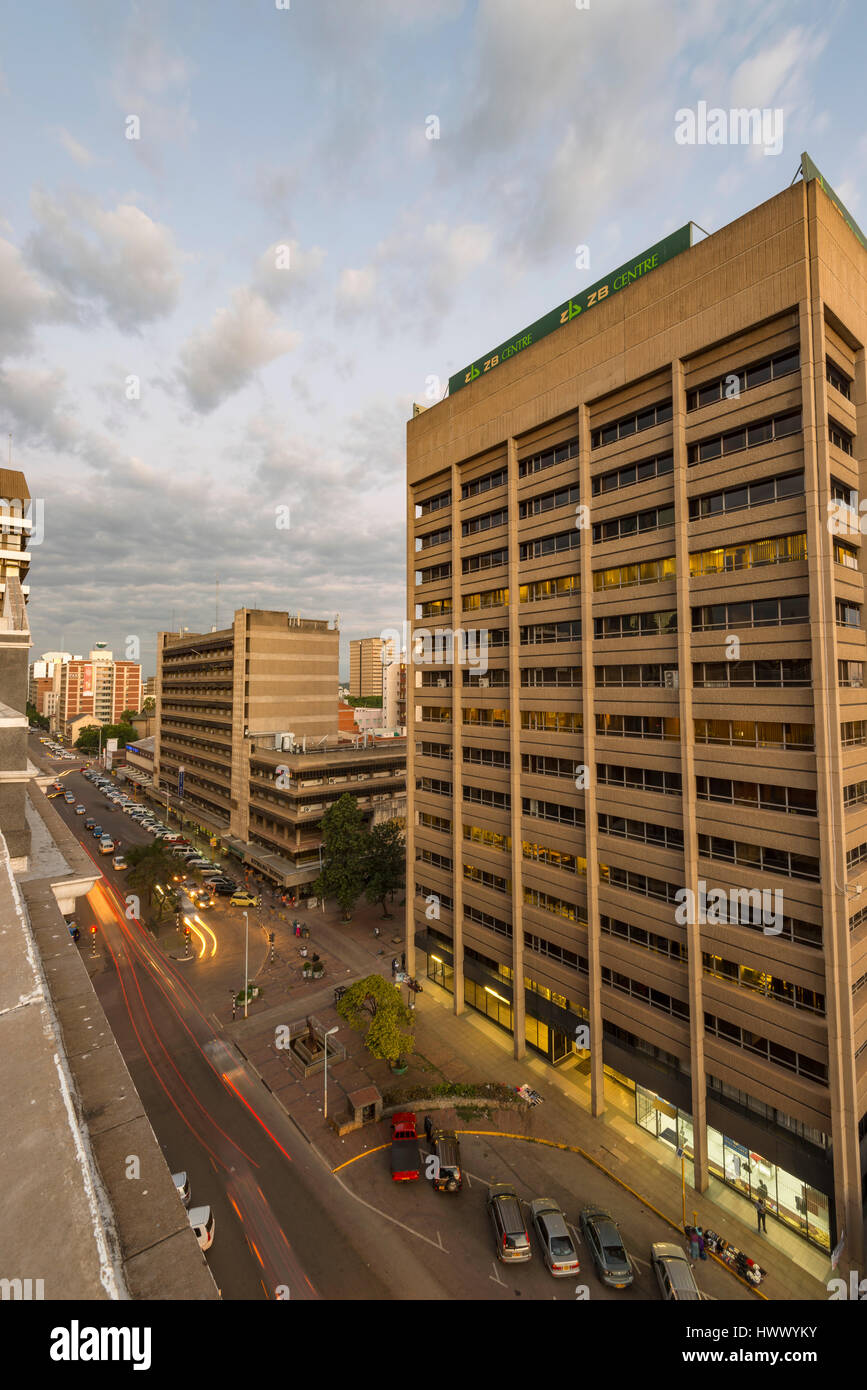 Harare is the capital city of Zimbabwe Stock Photo - Alamy