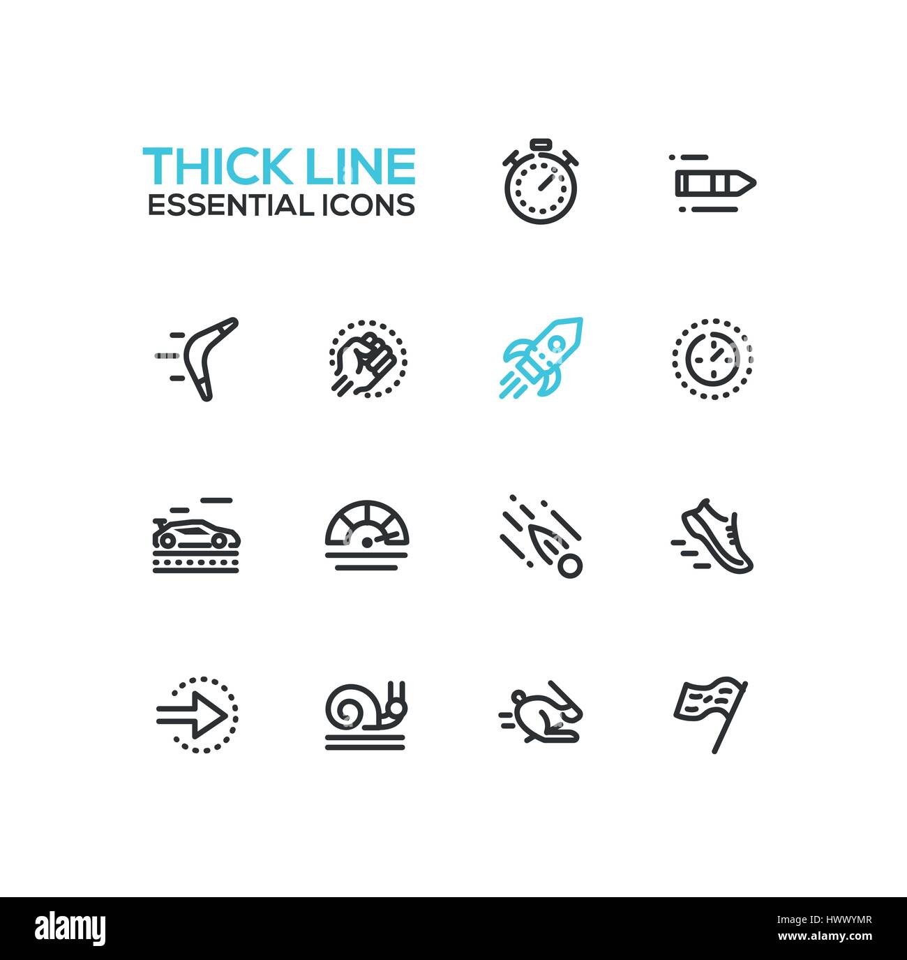 Pace arrow Stock Vector Images - Alamy