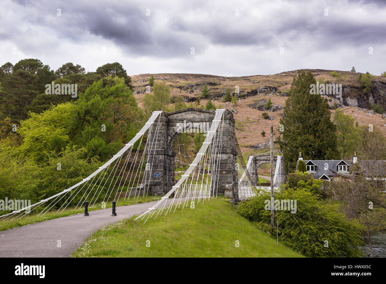 Bridge of Oich, Aberchalder, Highlands, Scotland Stock Photo - Alamy