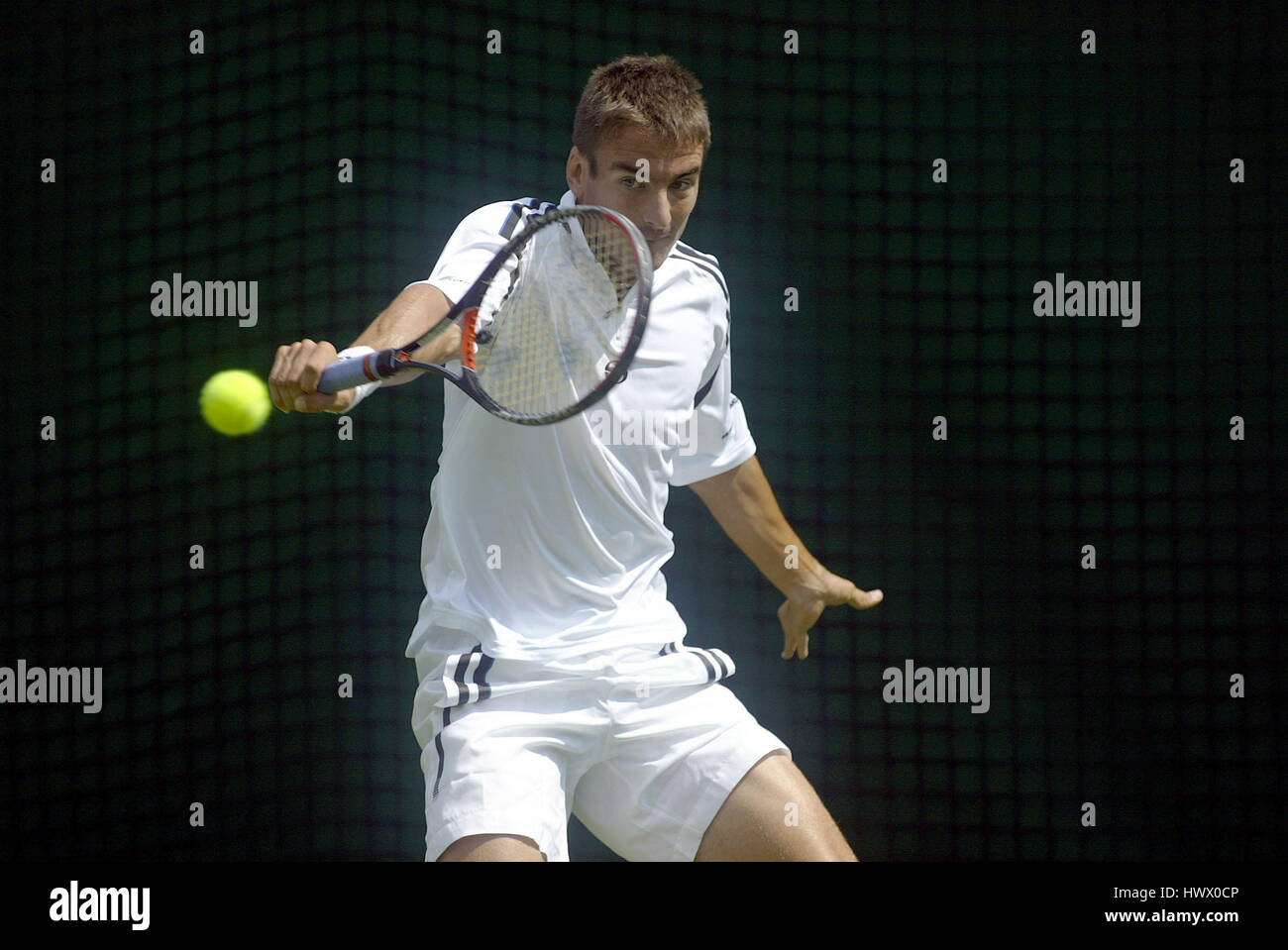 Tommy robredo spain wimbledon london hi-res stock photography and ...