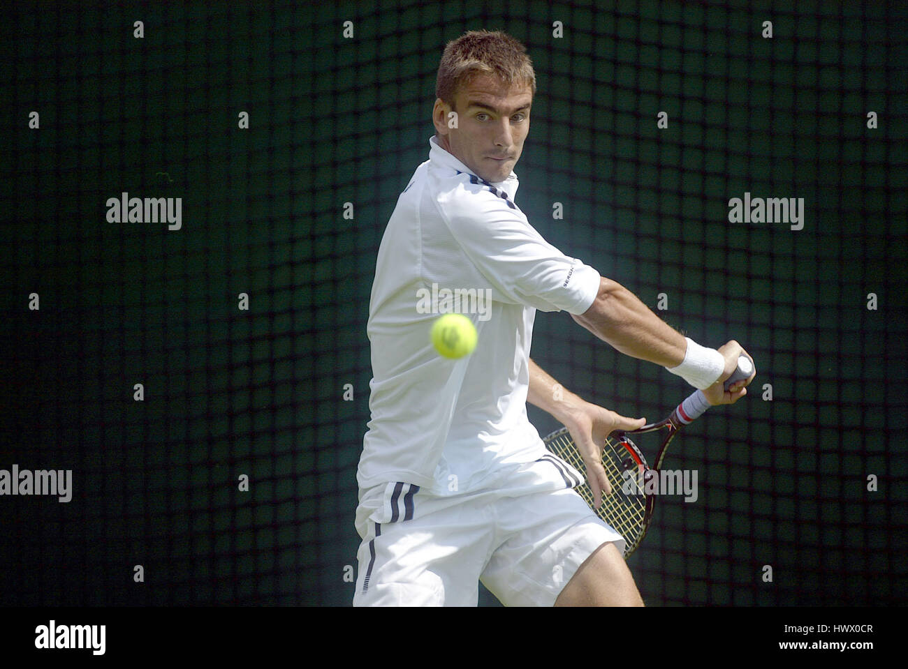 Tommy robredo spain wimbledon london hi-res stock photography and ...
