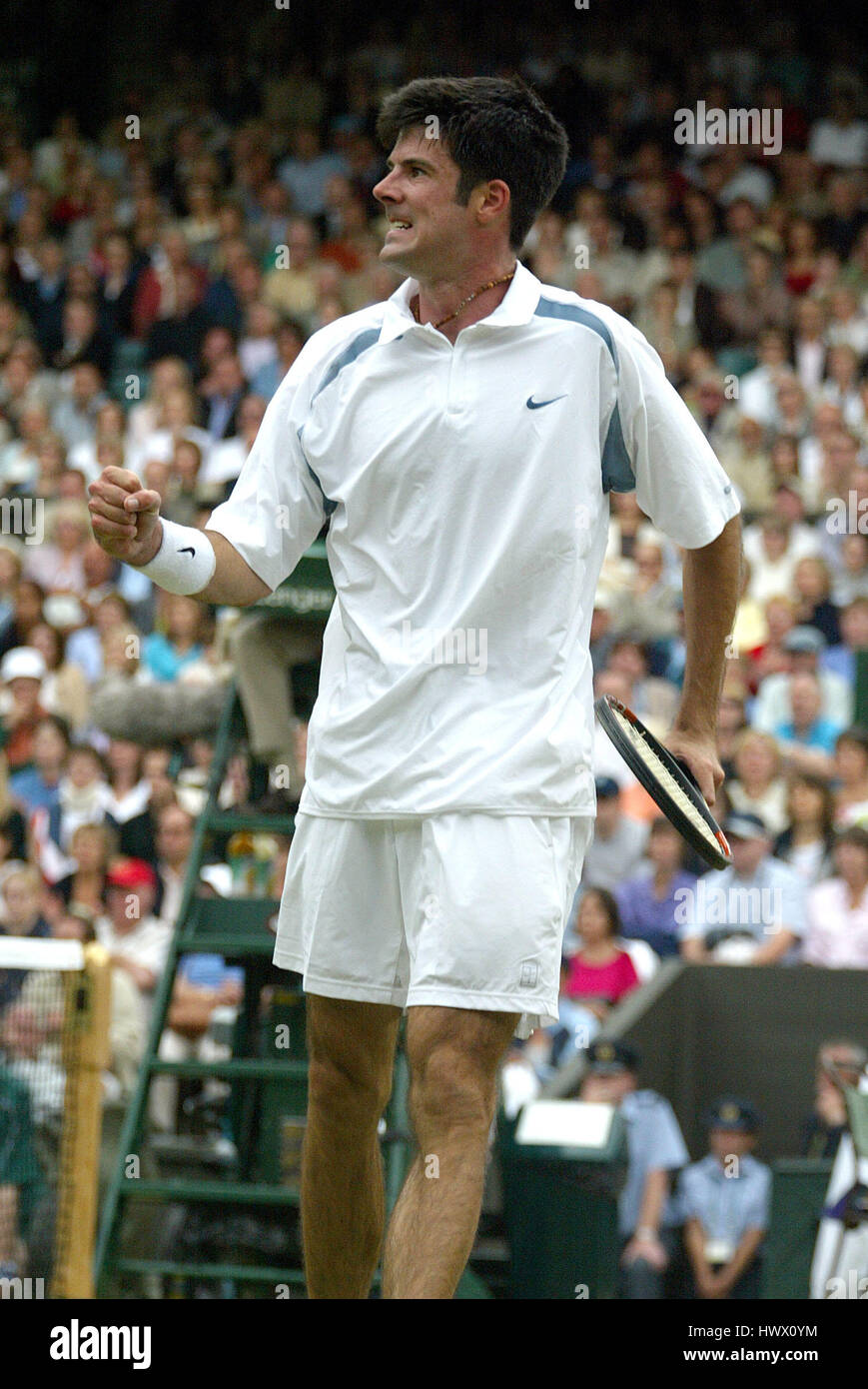 JEFF MORRISON USA WIMBLEDON WIMBLEDON LONDON 27 June 2002 Stock Photo ...