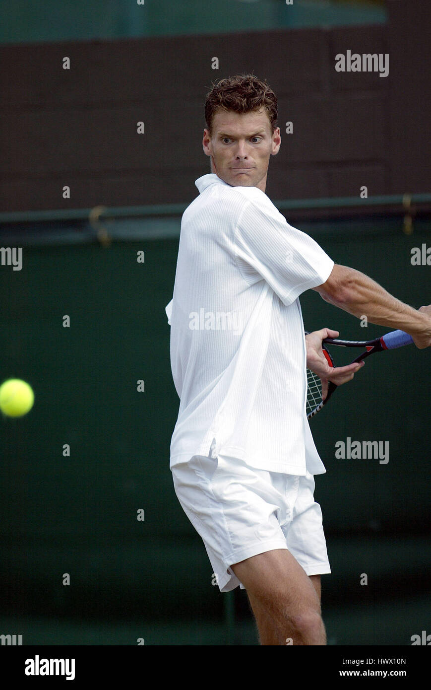 SJENG SCHALKEN NETHERLANDS WIMBLEDON WIMBLEDON LONDON 27 June 2002 ...