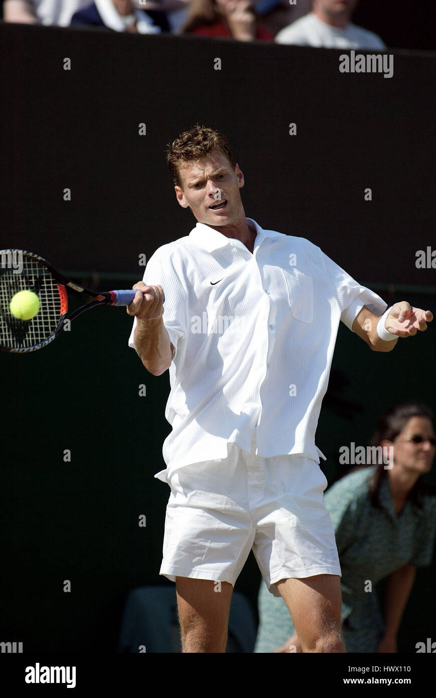 SJENG SCHALKEN NETHERLANDS WIMBLEDON WIMBLEDON LONDON 27 June 2002 ...