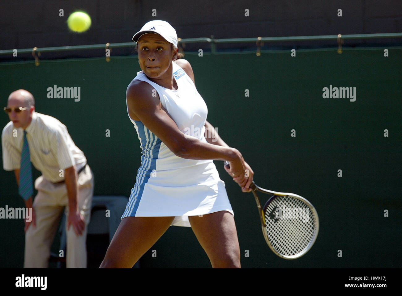 CHANDA RUBIN WIMBLEDON CHAMPIONSHIPS 26 June 2002 Stock Photo - Alamy