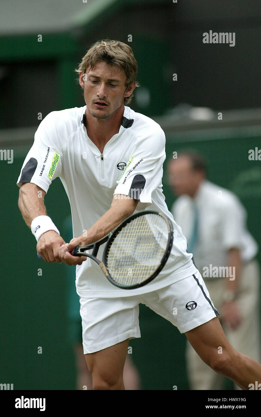 JUAN CARLOS FERRERO WIMBLEDON CHAMPIONSHIPS WIMBLEDON WIMBLEDON LONDON ...