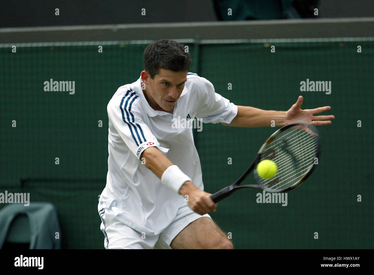 TIM HENMAN WIMBLEDON CHAMPIONSHIPS WIMBLEDON WIMBLEDON LONDON 25 June ...