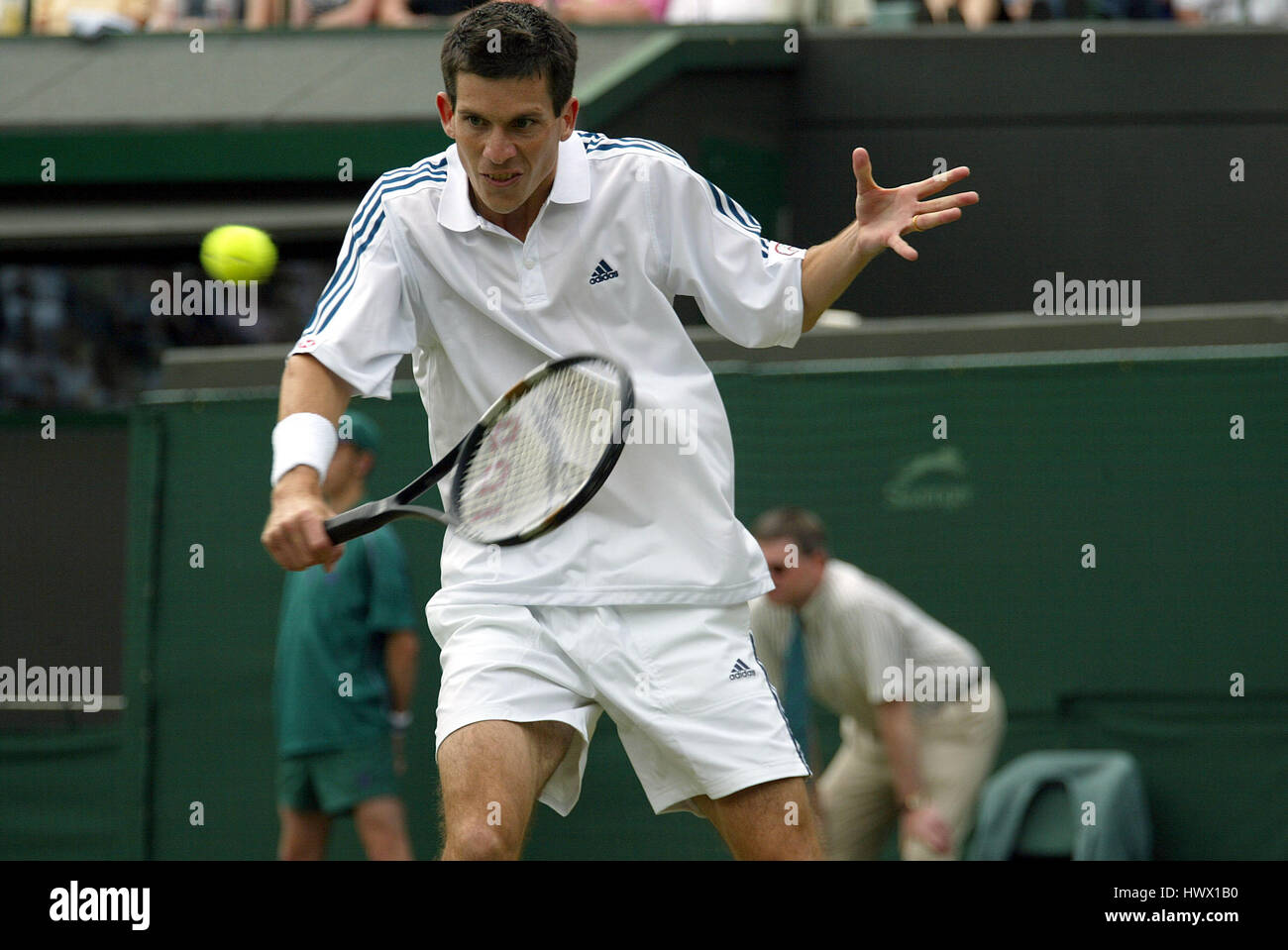 TIM HENMAN WIMBLEDON CHAMPIONSHIPS WIMBLEDON WIMBLEDON LONDON 25 June ...