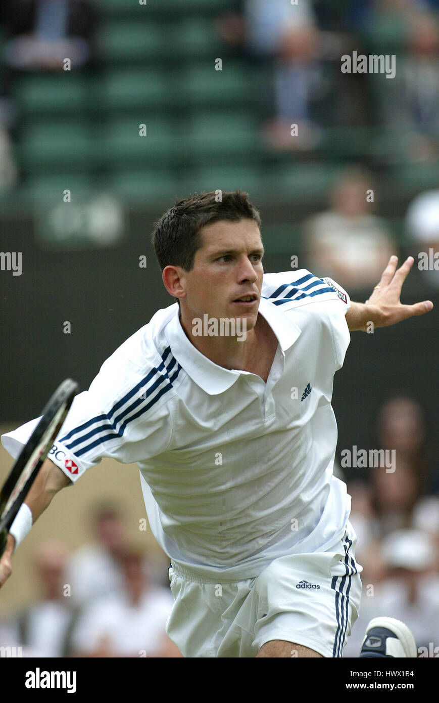 TIM HENMAN WIMBLEDON CHAMPIONSHIPS WIMBLEDON WIMBLEDON LONDON 25 June ...