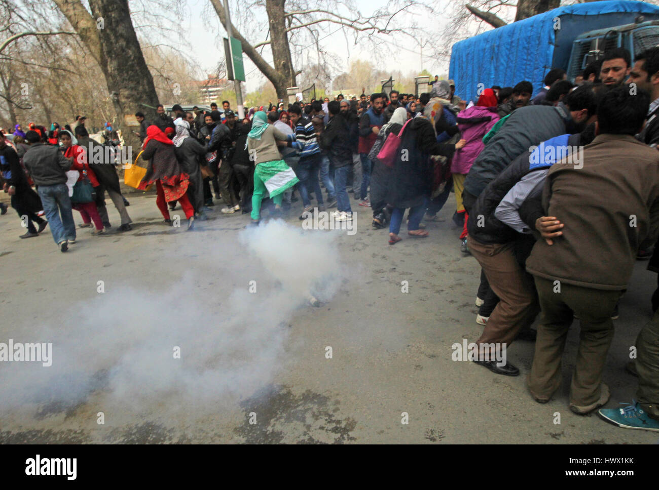 Tear smoke shells hi-res stock photography and images - Alamy