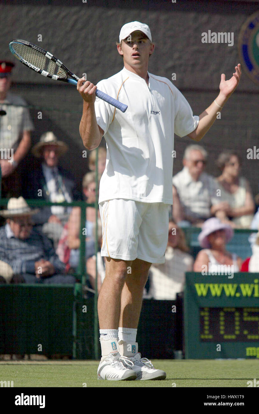 Andy roddick 2003 hi-res stock photography and images - Alamy