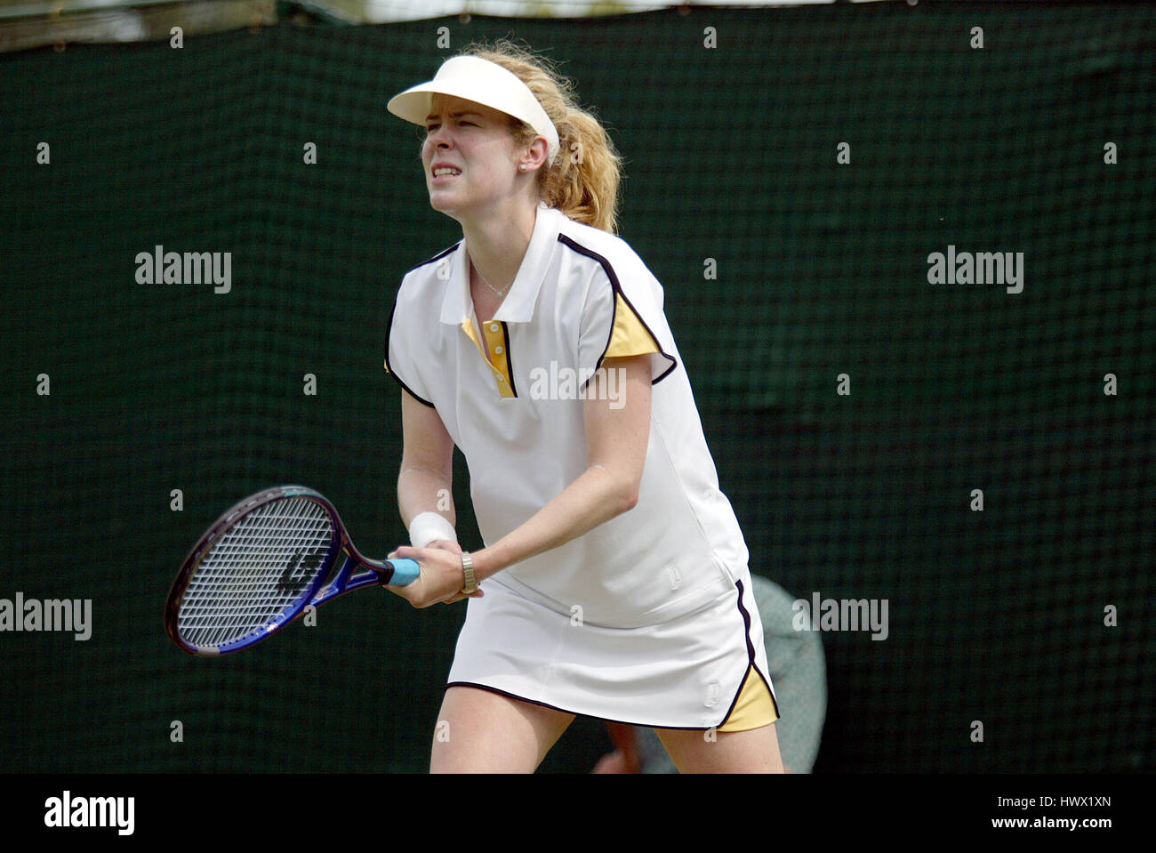 AMY FRAZIER USA WIMBLEDON LONDON ENGLAND 25 June 2003 Stock Photo - Alamy