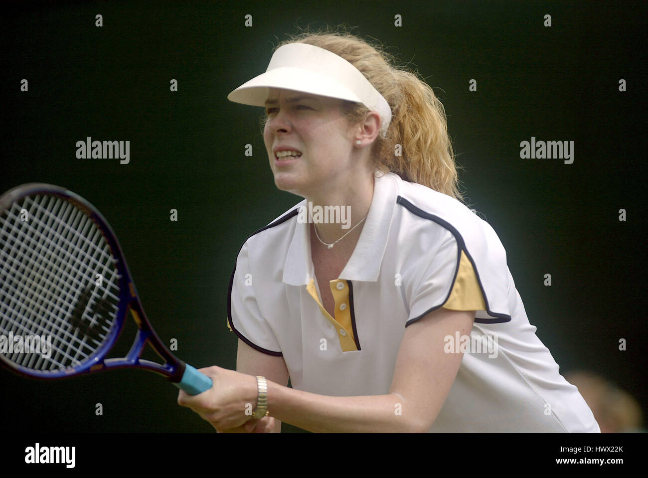 AMY FRAZIER USA WIMBLEDON LONDON ENGLAND 25 June 2003 Stock Photo - Alamy