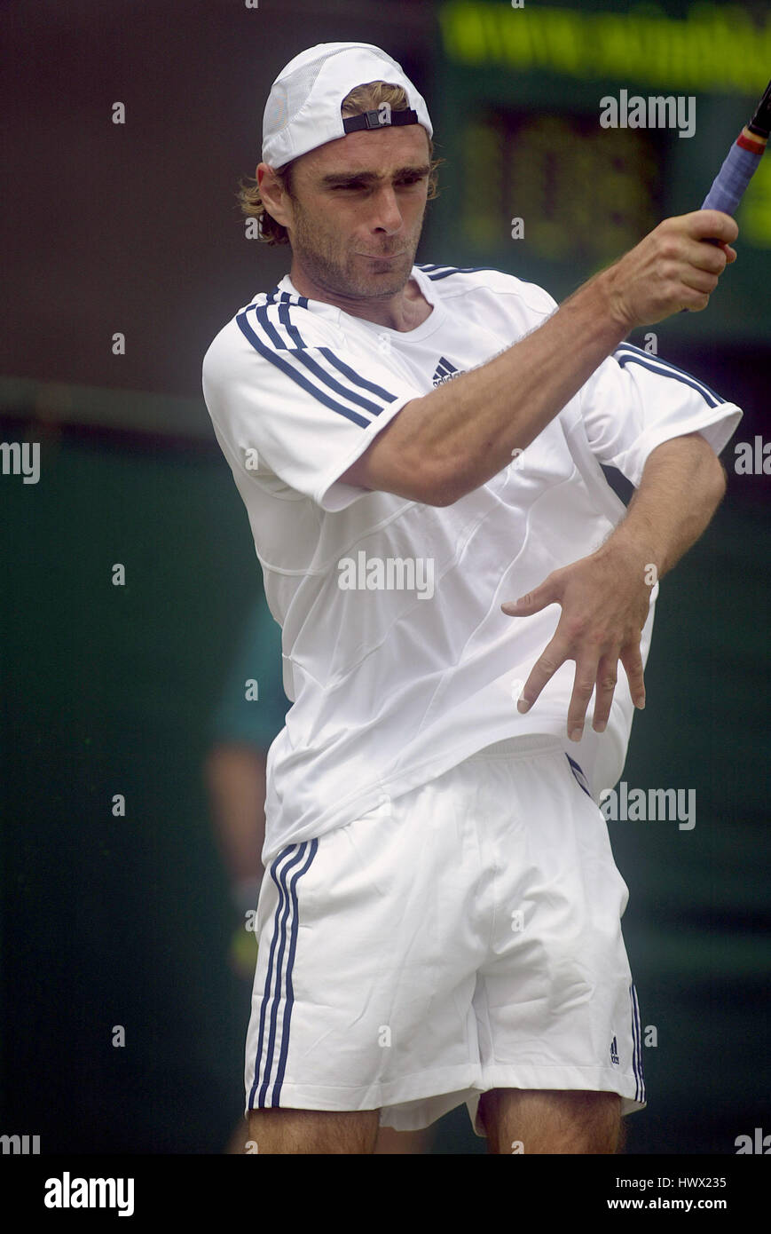 OLIVIER MUTIS FRANCE WIMBLEDON LONDON ENGLAND 25 June 2003 Stock Photo ...