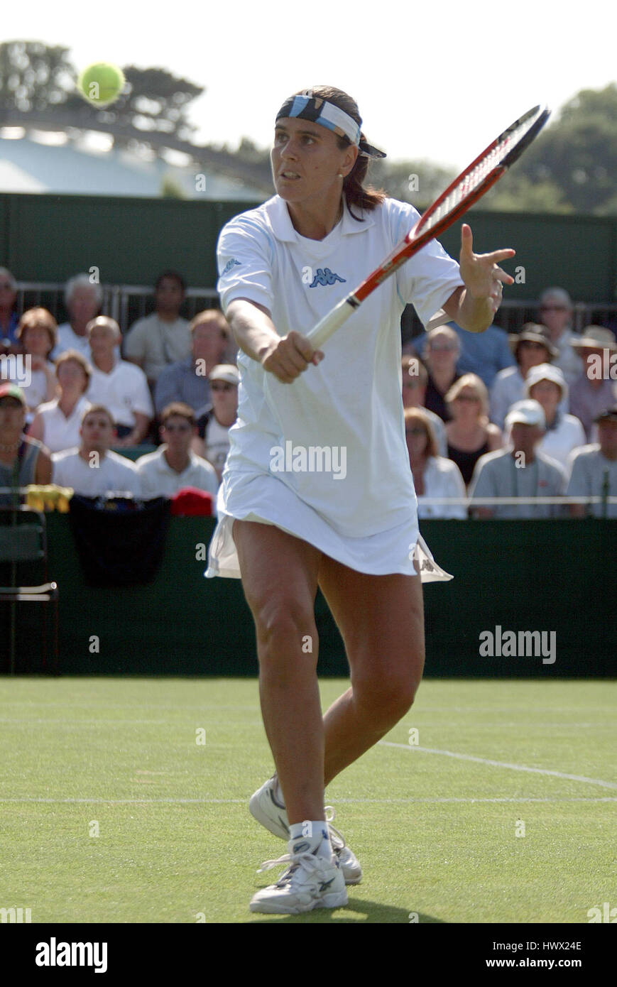 CONCHITA MARTINEZ SPAIN WIMBLEDON LONDON ENGLAND 24 July 2003 Stock ...