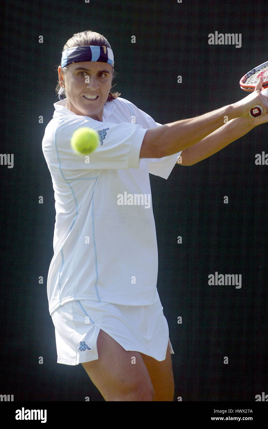 Conchita martinez wimbledon hi-res stock photography and images - Alamy