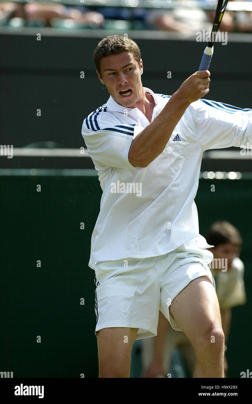 MARAT SAFIN WIMBLEDON CHAMPIONSHIPS 24 June 2002 Stock Photo - Alamy