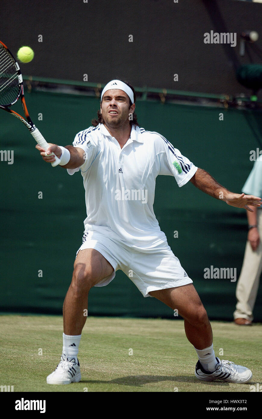 FERNANDO GONZALEZ CHILE WIMBLEDON LONDON ENGLAND 24 June 2005 Stock ...